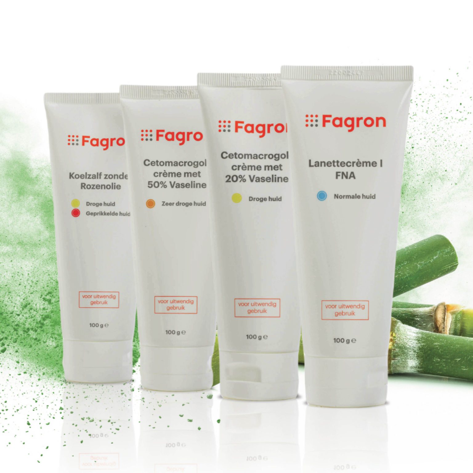 Fagron Derma | Huidadvies op maat | Indifferente crèmes en zalven